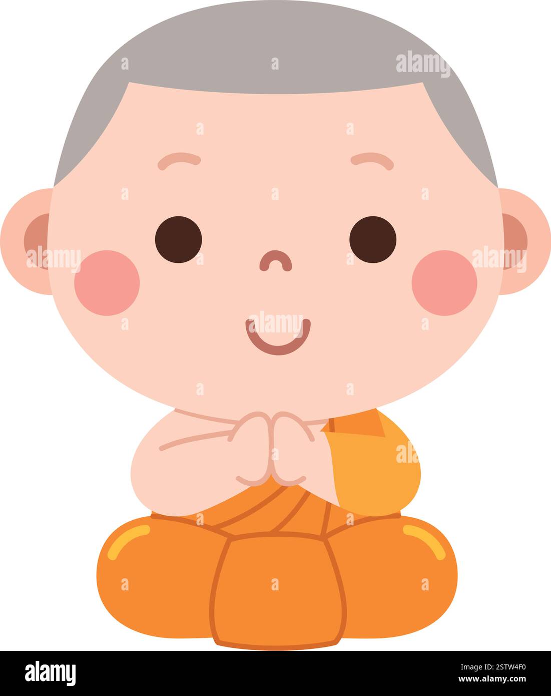 Buddhist meditation practice Stock Vector Images - Alamy