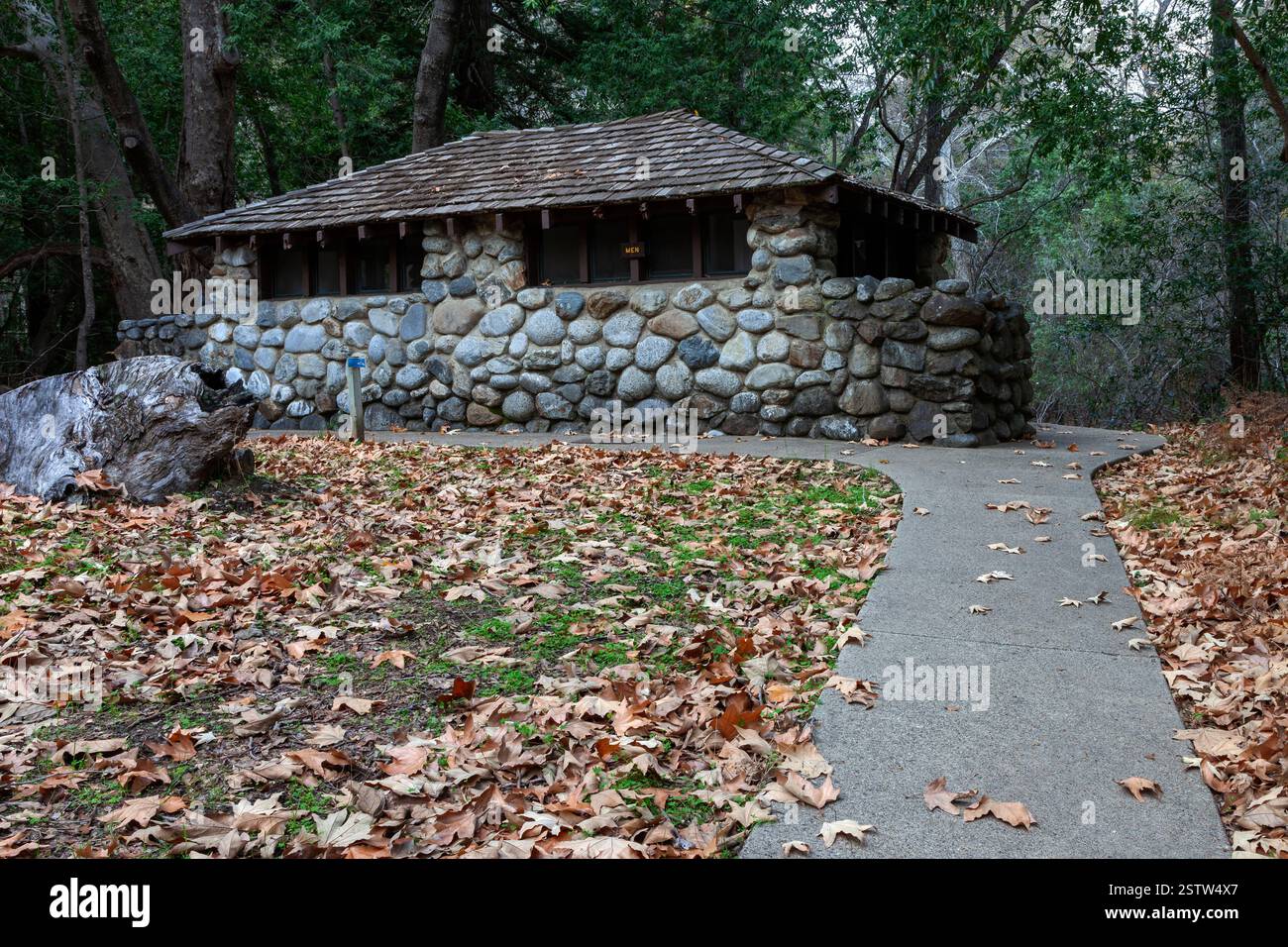 At California's Pfeiffer Big Sur State Park, between 1933 and 1941, the ...