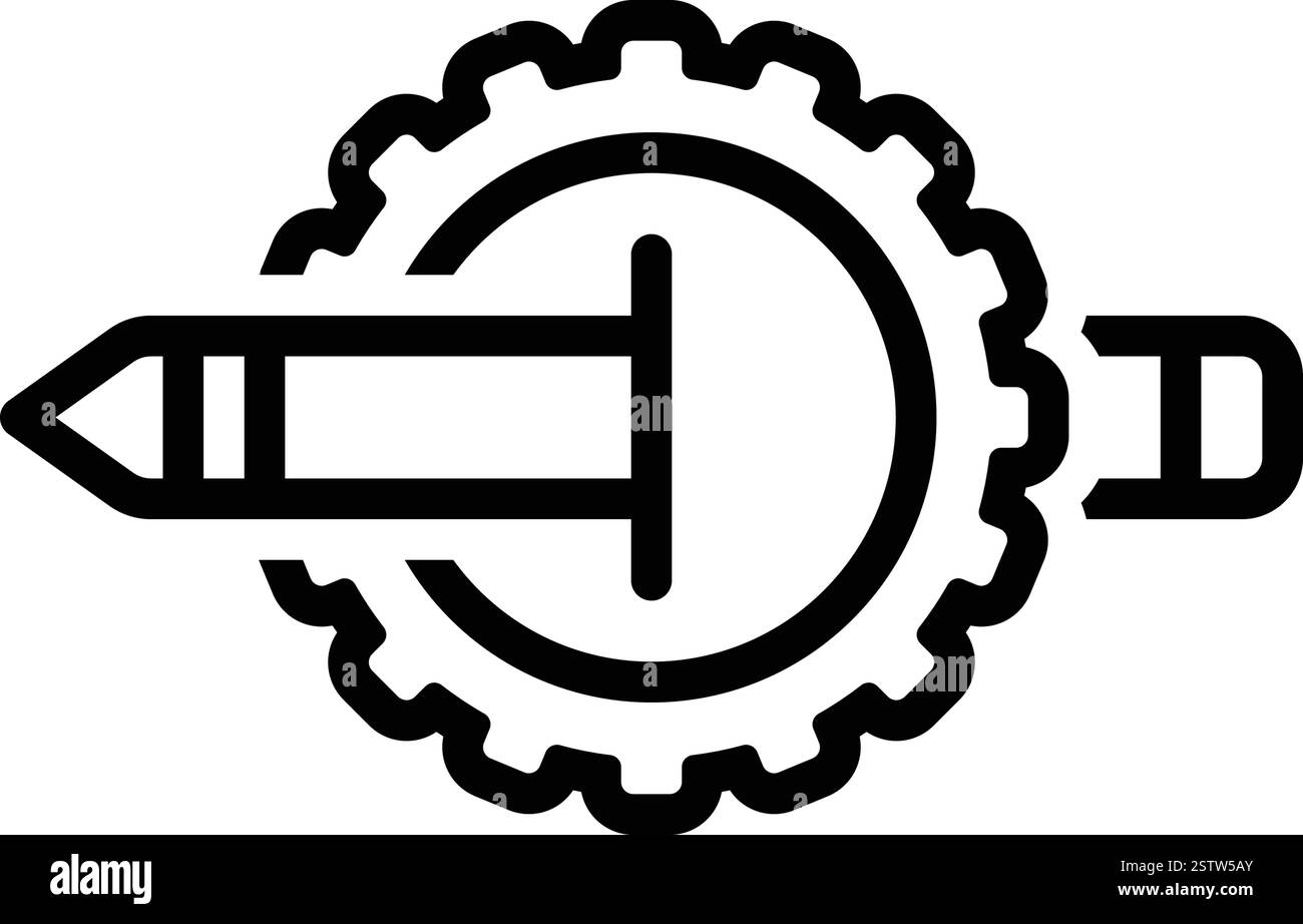 Icon for cog, setting Stock Vector Image & Art - Alamy