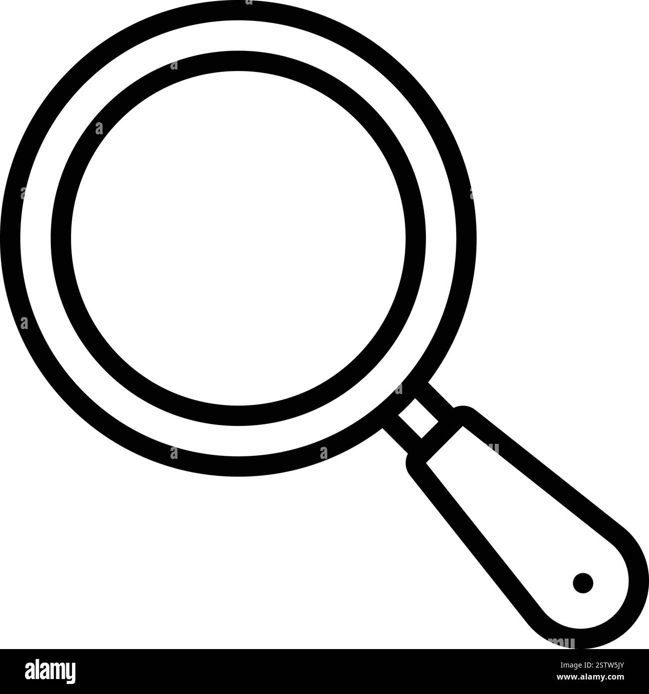 Stationery magnifier Stock Vector Images - Alamy