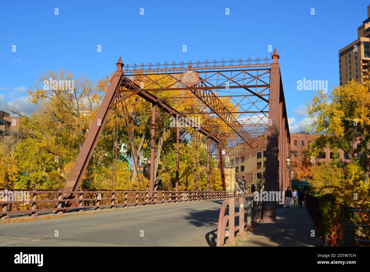 Bridge in Minneapolis Minnesota Stock Photo - Alamy