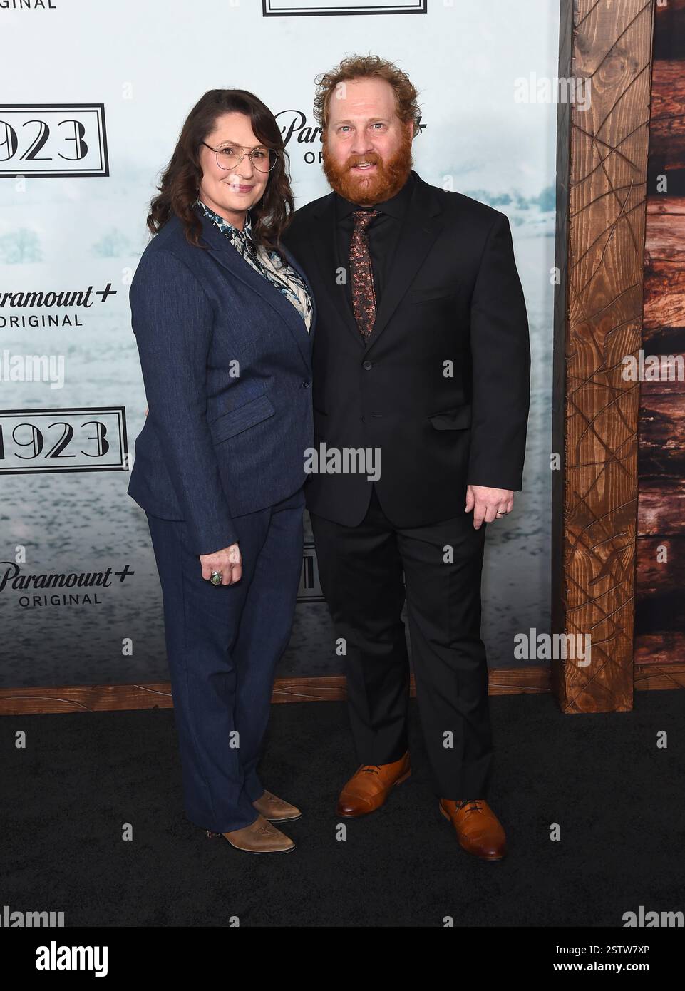 Brian Konowal arriving at the season two premiere of “1923”held at the ...
