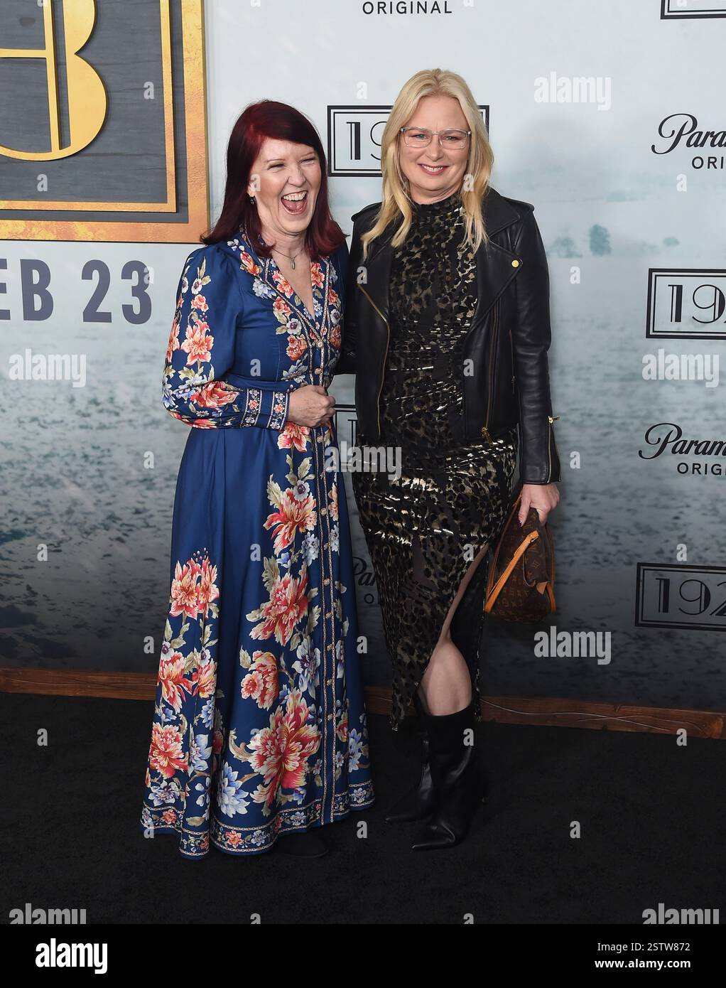 Los Angeles, USA. 19th Feb, 2025. Kate Flannery and Mary Lynn Rajskub ...