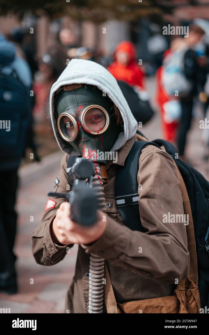 Kiev, Ukraine - June 2, 2019: Kiev Comic Con, the annual fandom ...
