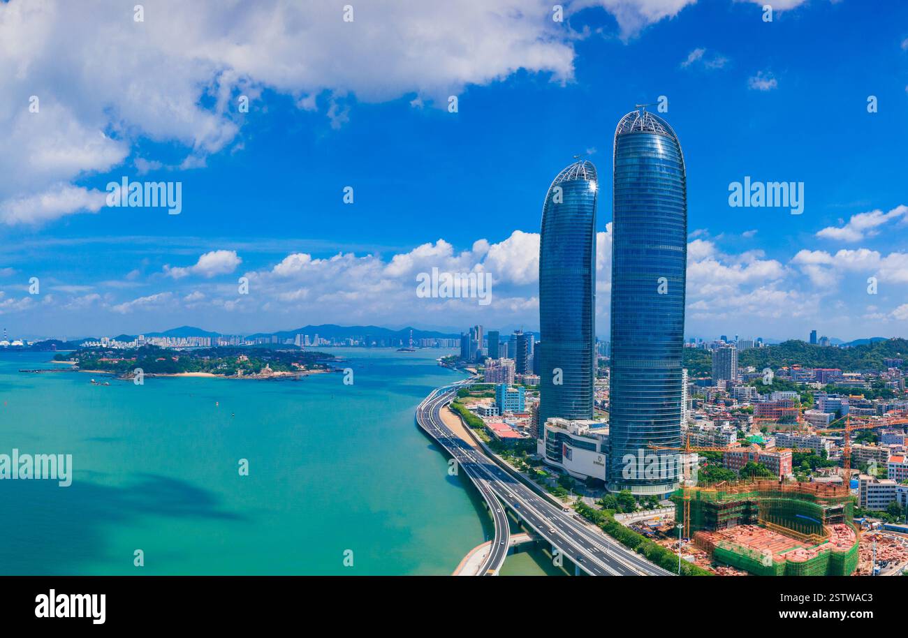 Coastal Scenery of Xiamen City, Fujian Province, China Stock Photo - Alamy