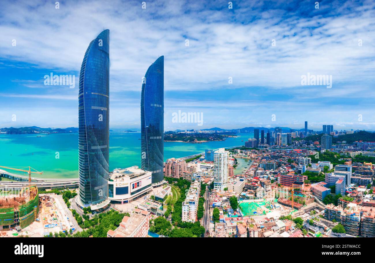 Coastal Scenery of Xiamen City, Fujian Province, China Stock Photo - Alamy