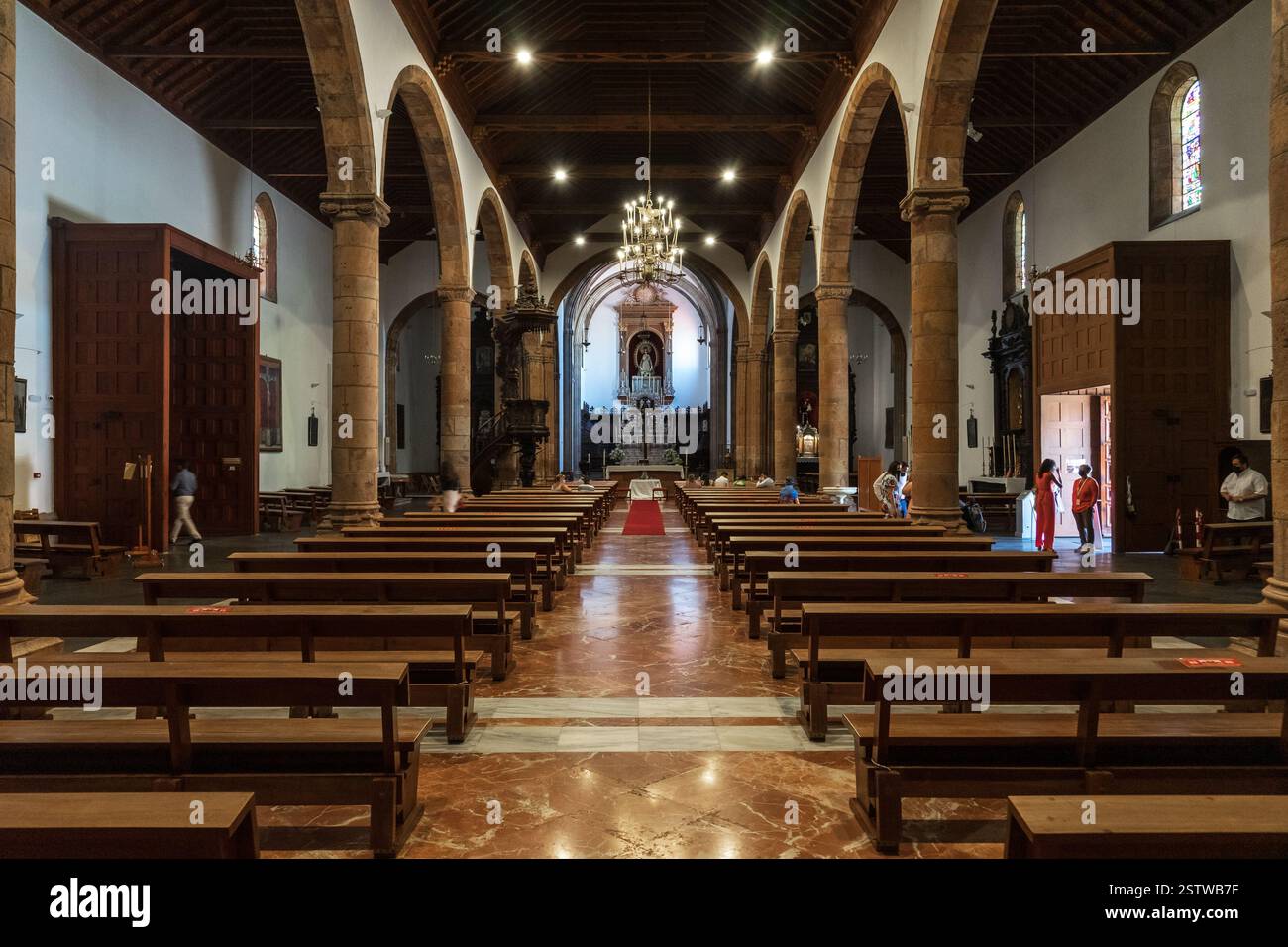 Inside immaculate conception cathedral hi-res stock photography and images - Alamy