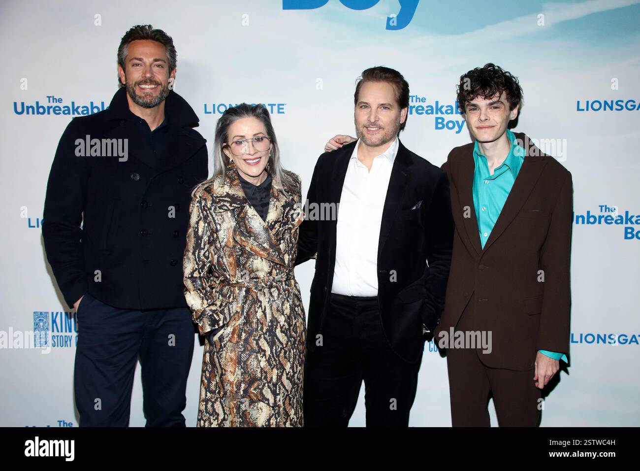 Actors Zachary Levi, from left, Patricia Heaton, Peter Facinelli and Jacob Laval attend the ...