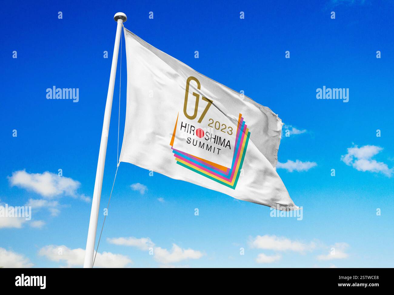 G7 summit flag 2023 hi-res stock photography and images - Alamy