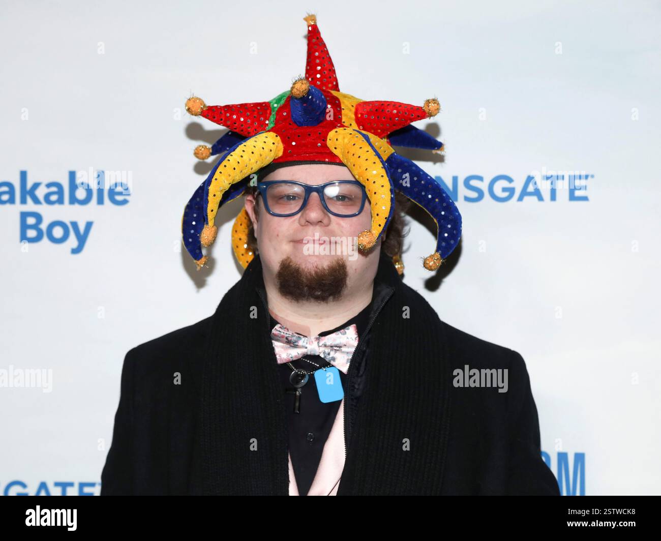 Film subject Austin LeRette attends the pemiere of "The Unbreakable Boy ...
