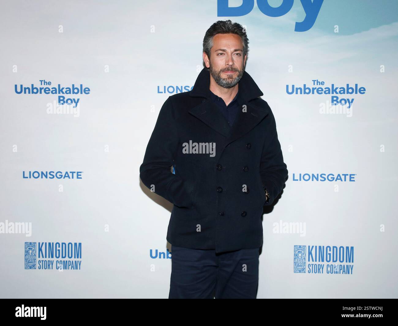 Actor Zachary Levi attends the pemiere of "The Unbreakable Boy" at AMC Lincoln Square on ...