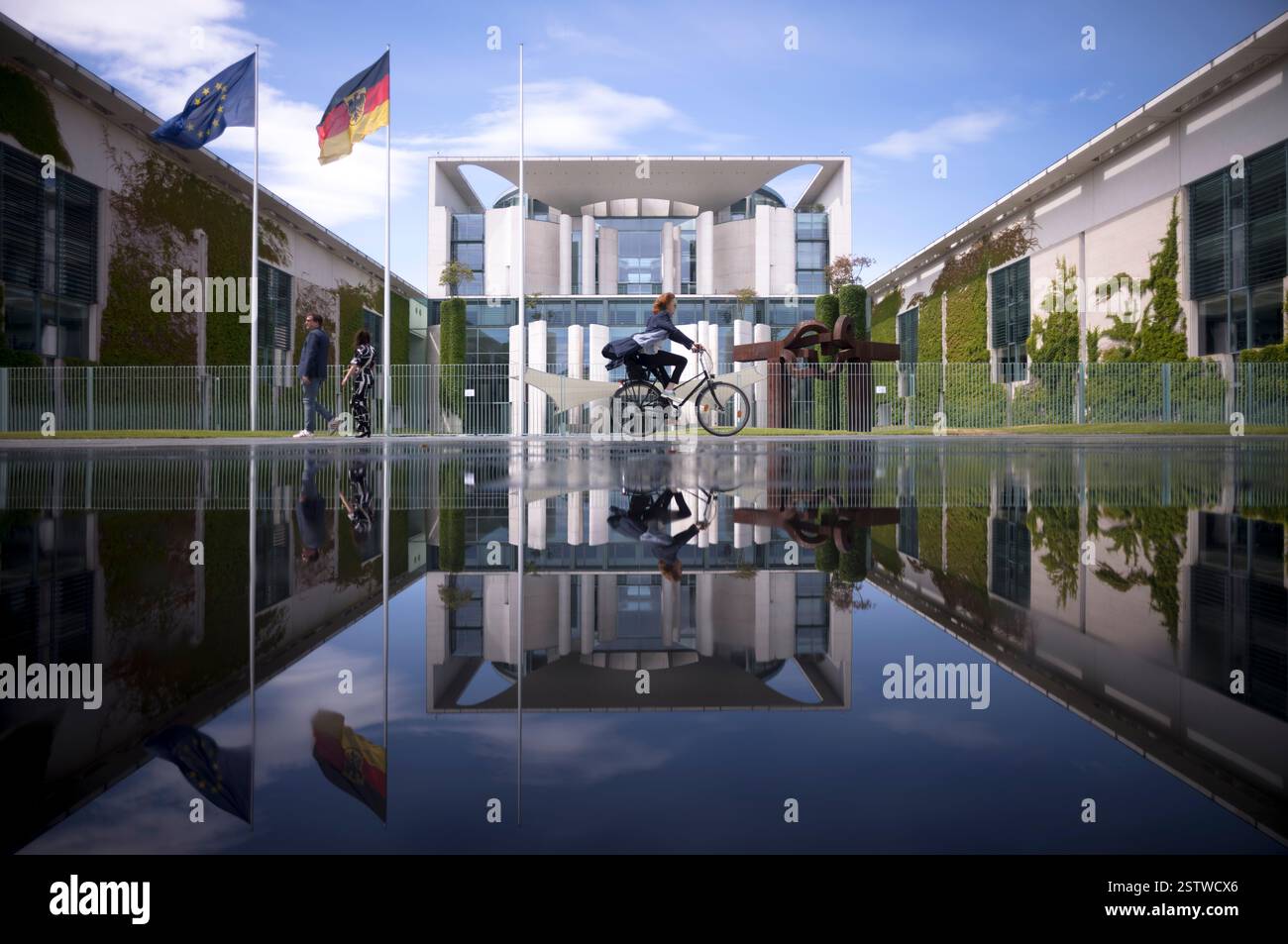 FILE - The Chancellery with the office of the German chancellors ...