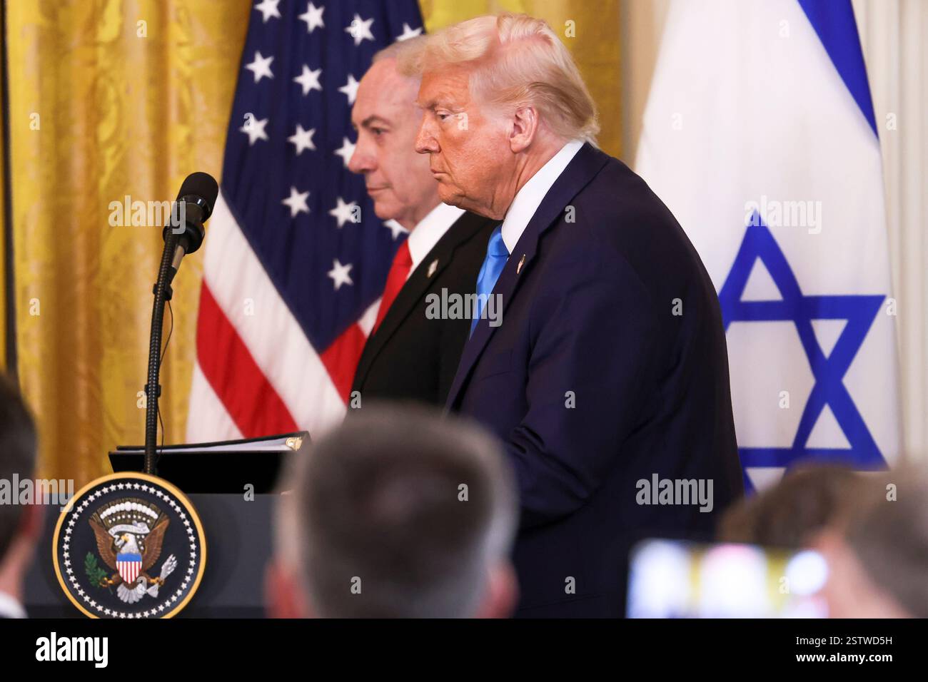 President Donald J. Trump and Israeli Prime Minister Benjamin Netanyahu ...