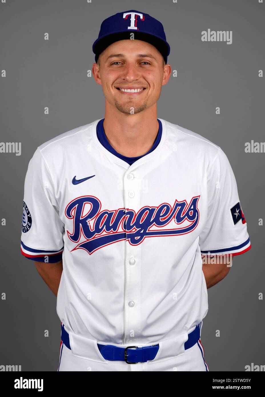 This is a 2025 photo of shortstop Corey Seager of the Texas Rangers ...