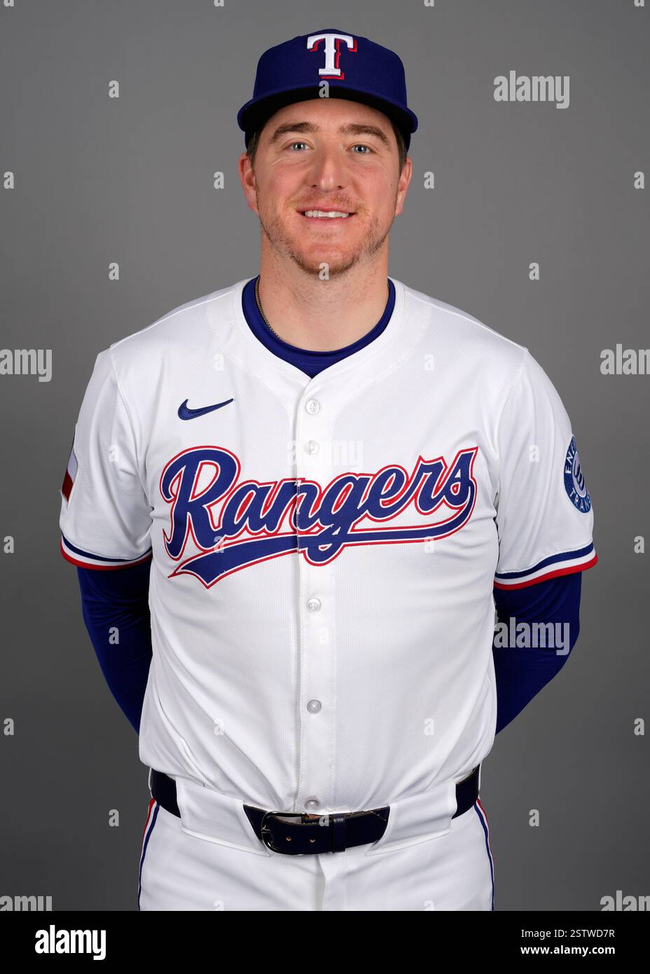 This is a 2025 photo of pitcher Josh Sborz of the Texas Rangers ...