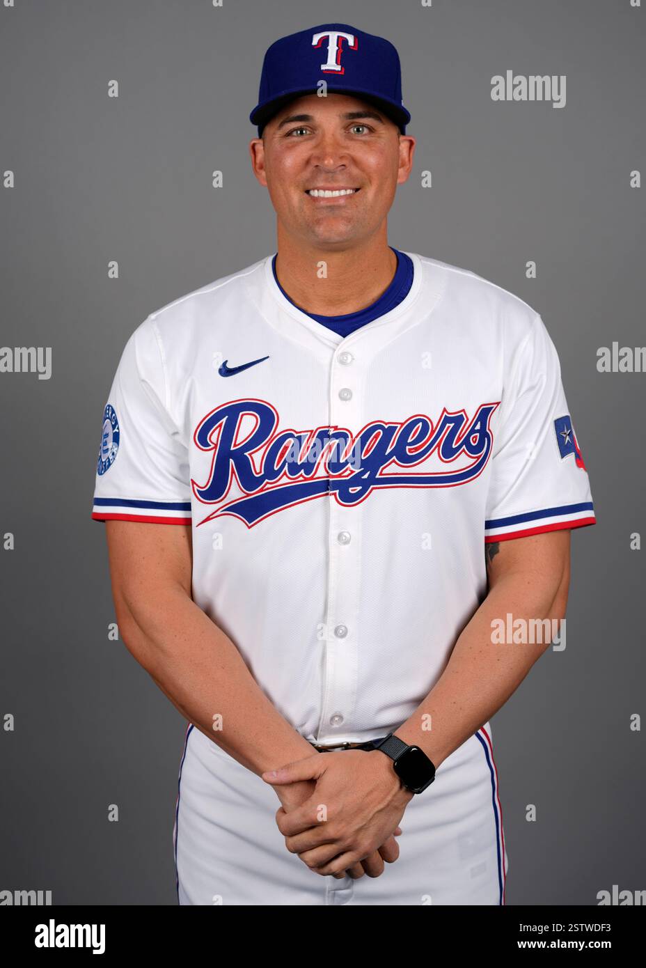 This is a 2025 photo of offensive coordinator Donnie Ecker of the Texas ...