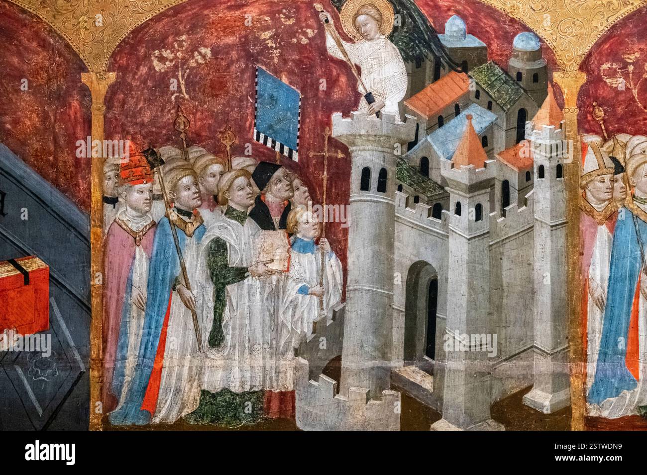 Rogation procession presided over by the pope before Hadrian's ...