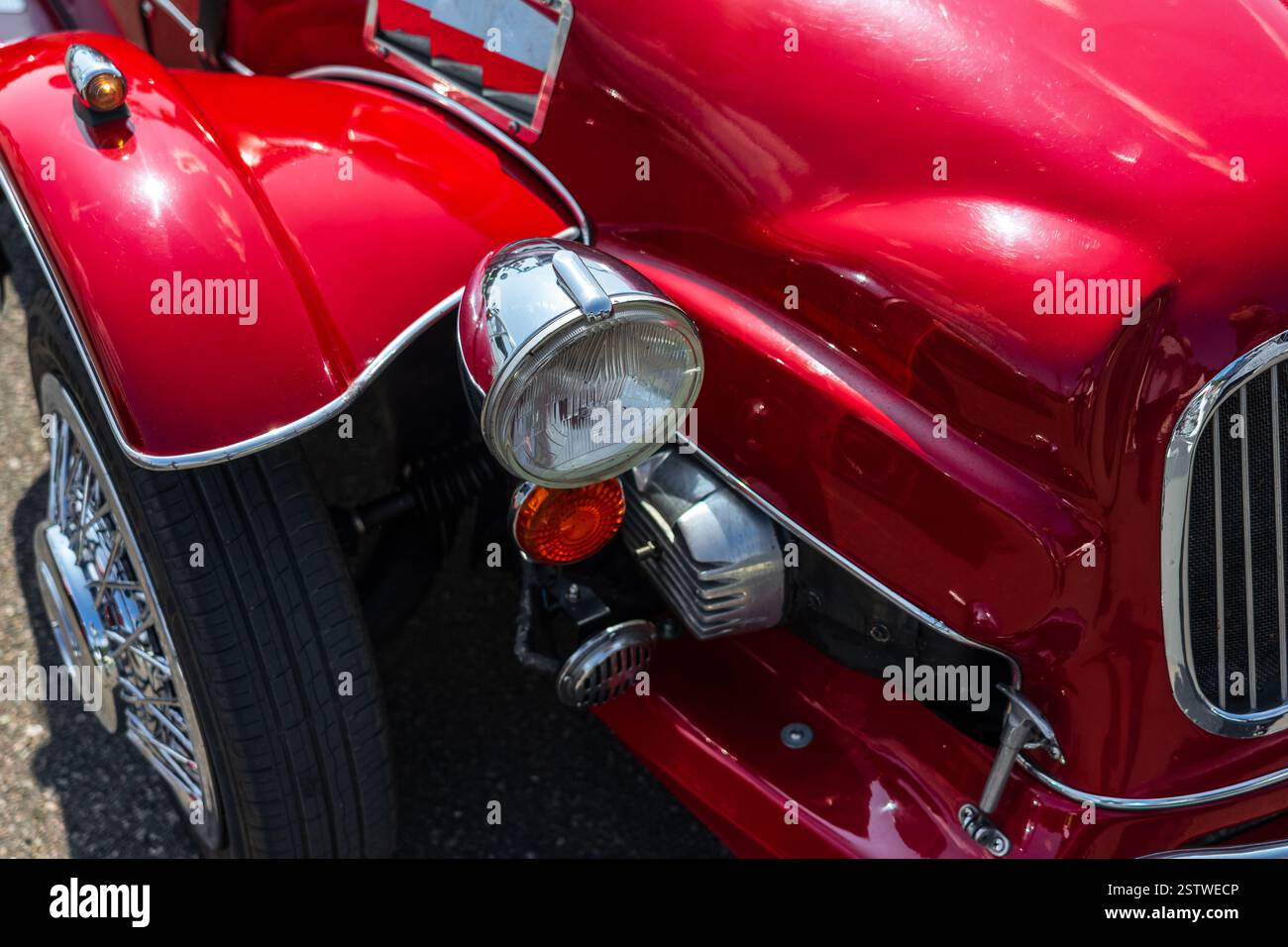 The fragment of kit car based on citroen 2cv hi-res stock photography ...