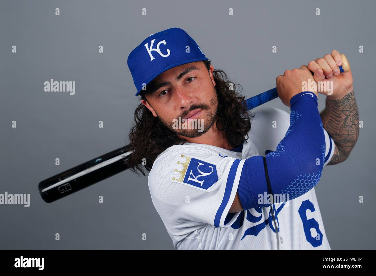 This is a 2025 photo of infielder Jonathan India of the Kansas City ...