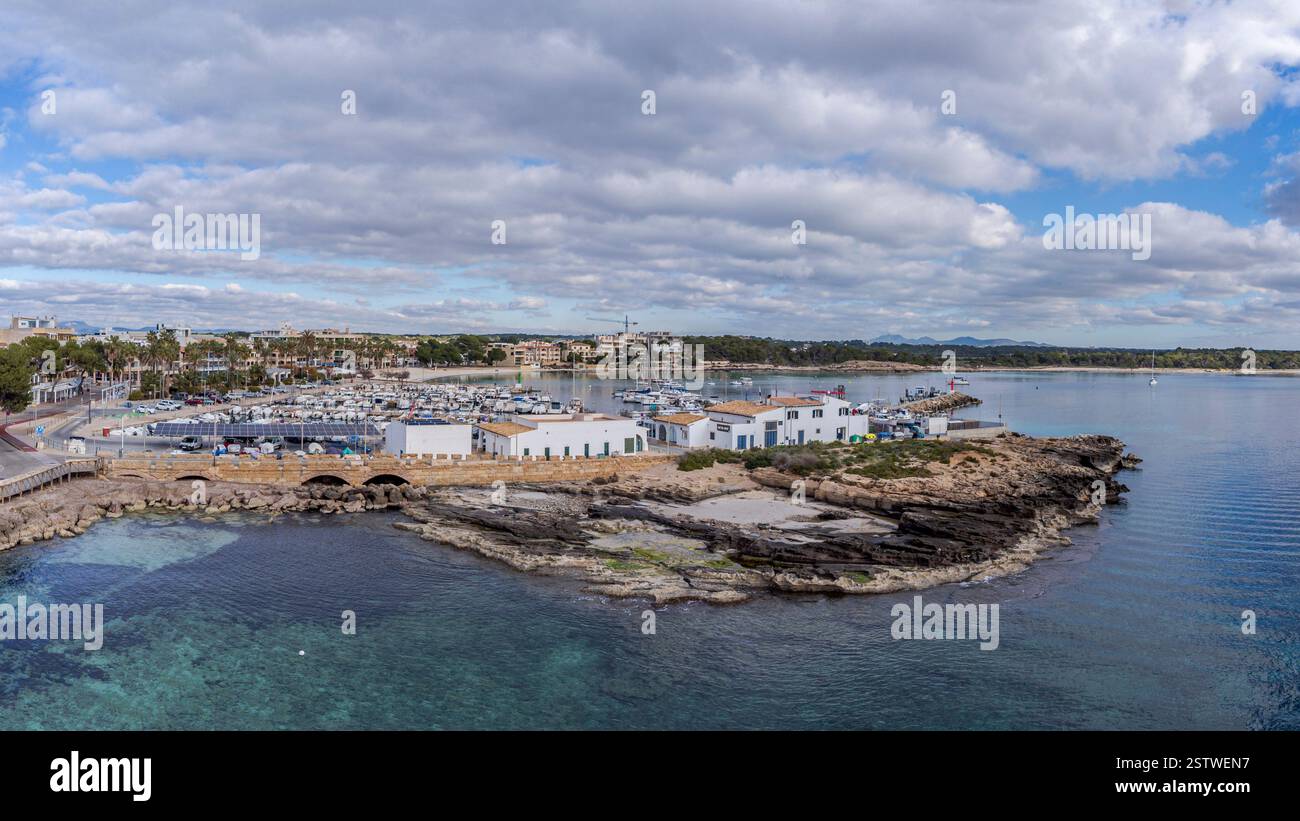 ColÃ²nia de Sant Jordi port Stock Photo - Alamy