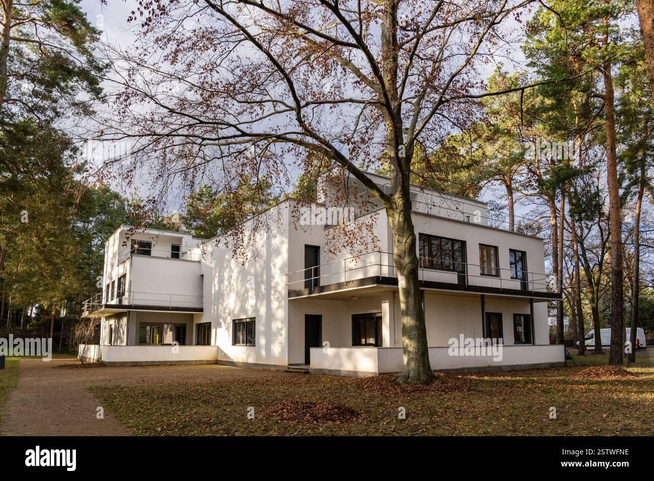 Houses of the Bauhaus Masters, Dessau, Federal Republic of Germany ...