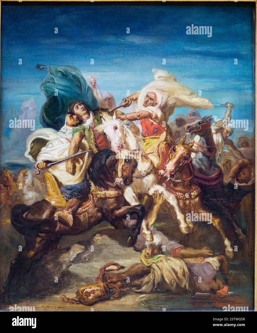 Battle of Arabian Knights Stock Photo - Alamy