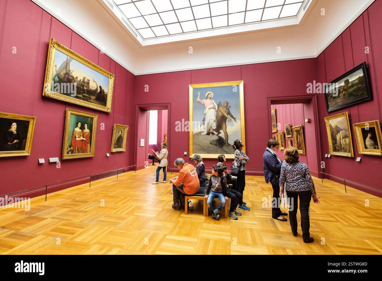 Museo del Louvre Stock Photo - Alamy