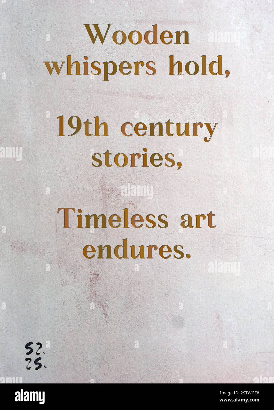 Wooden whispers hold, 19th century stories, Timeless art endures. Octavian Ionescu's Silver ...