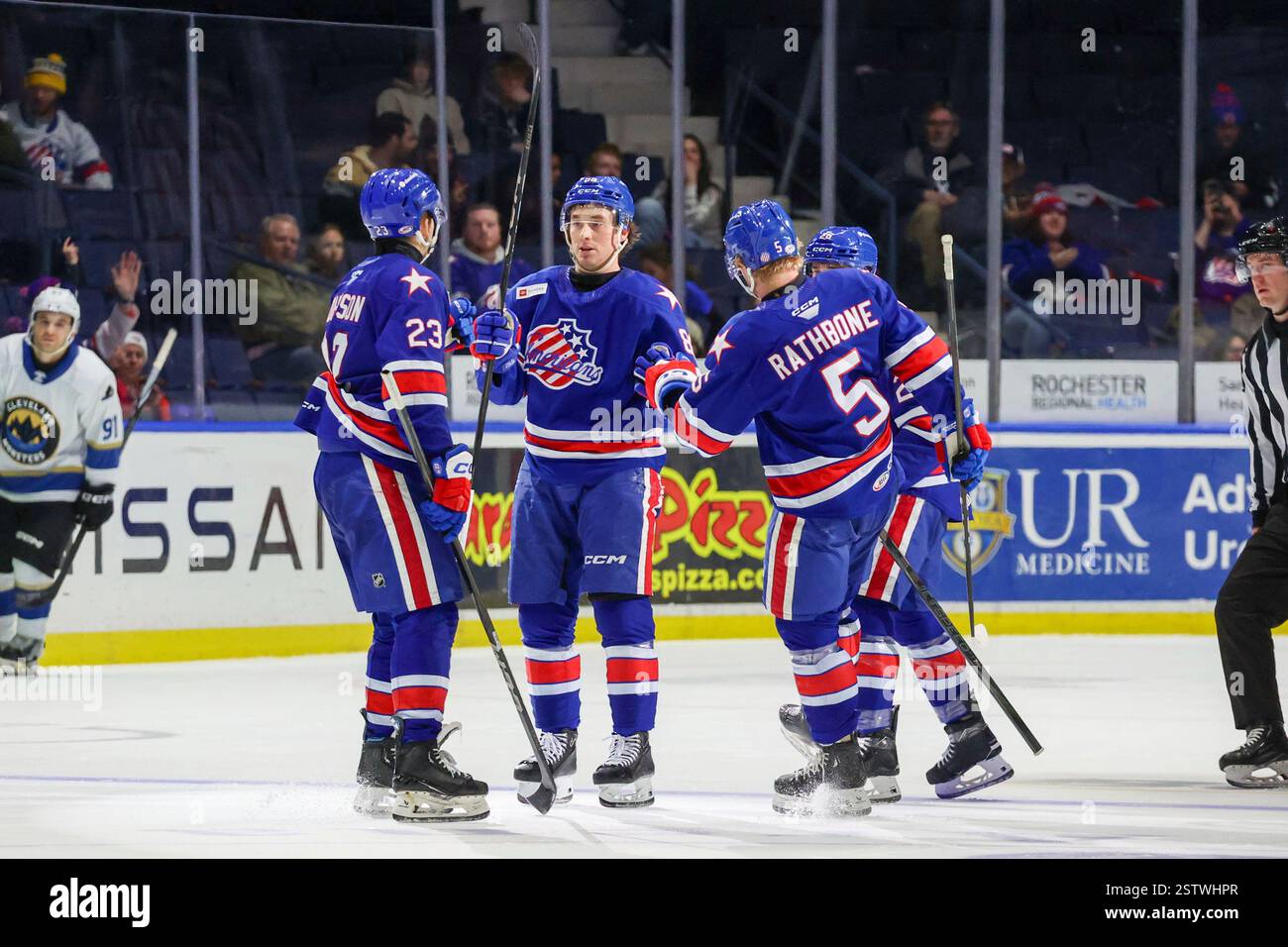 February 19th 2025: Rochester Americans forward Noah Ostlund (86 ...