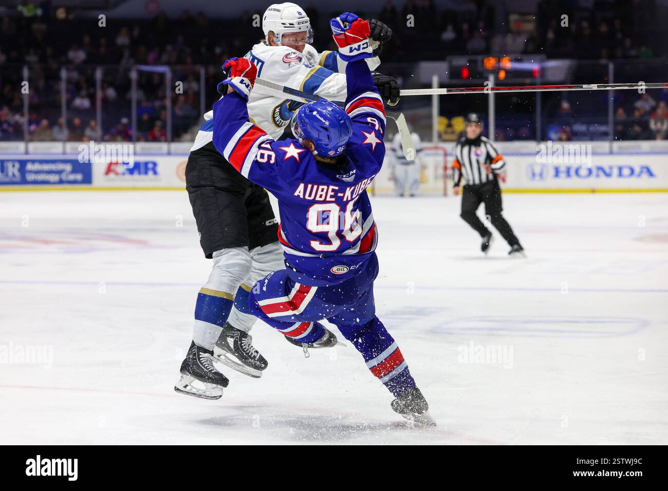 February 19th 2025: Cleveland Monsters defenseman Ole Julian Bjorgvik ...