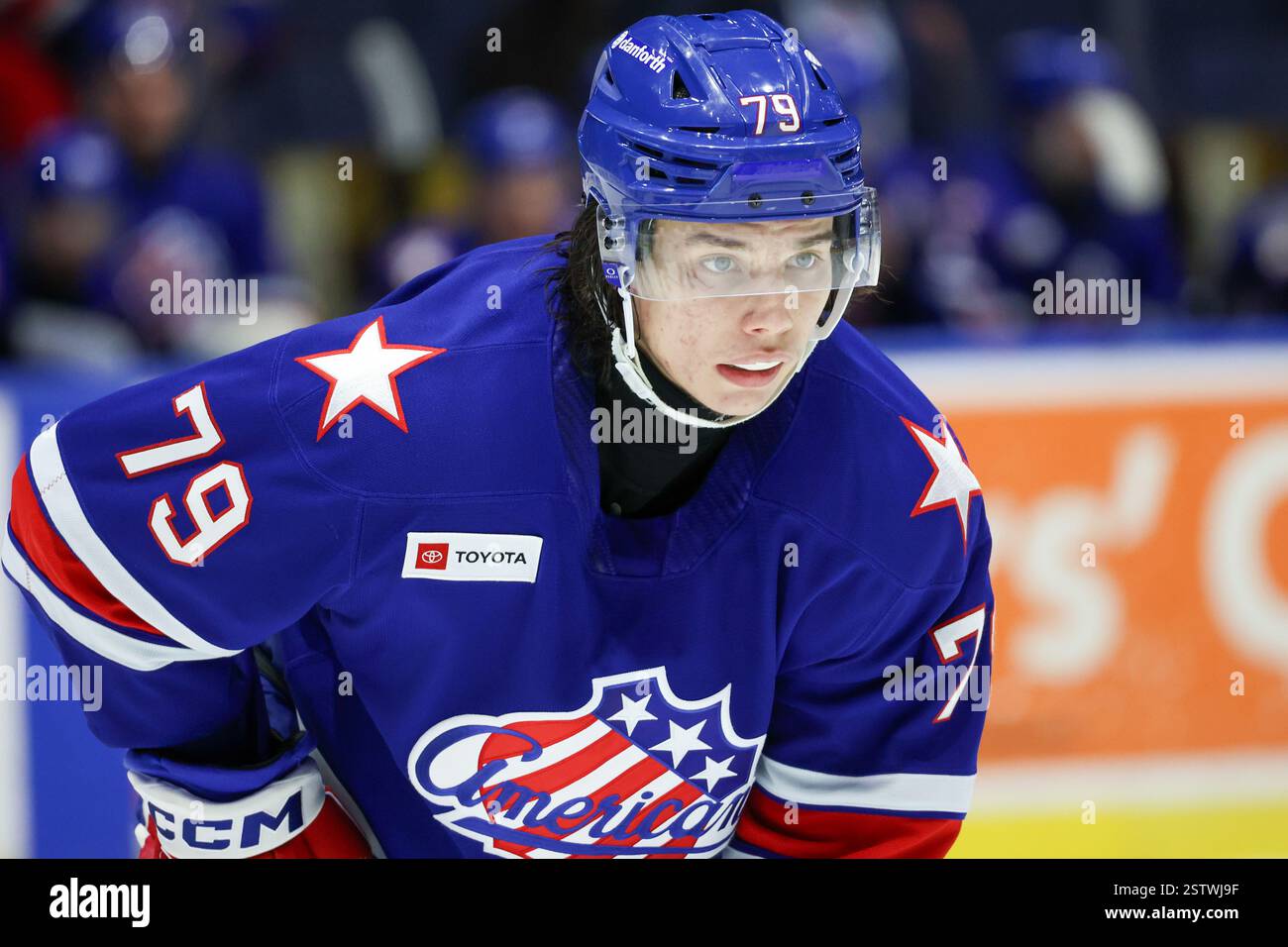 February 19th 2025: Rochester Americans forward Viktor Neuchev (79 ...