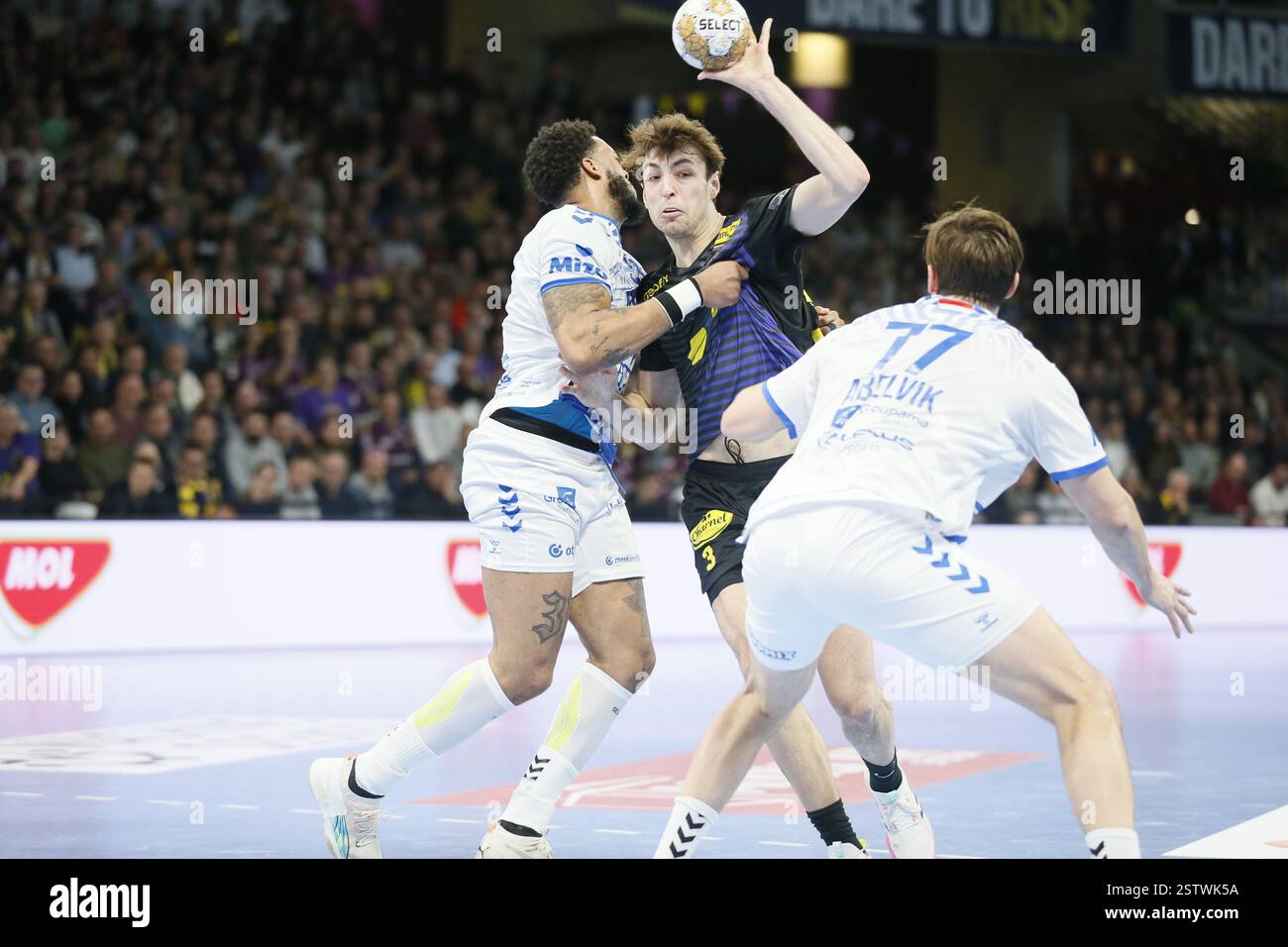 Thibaud BRIET of HBC Nantes during the EHF Champions League, Group ...