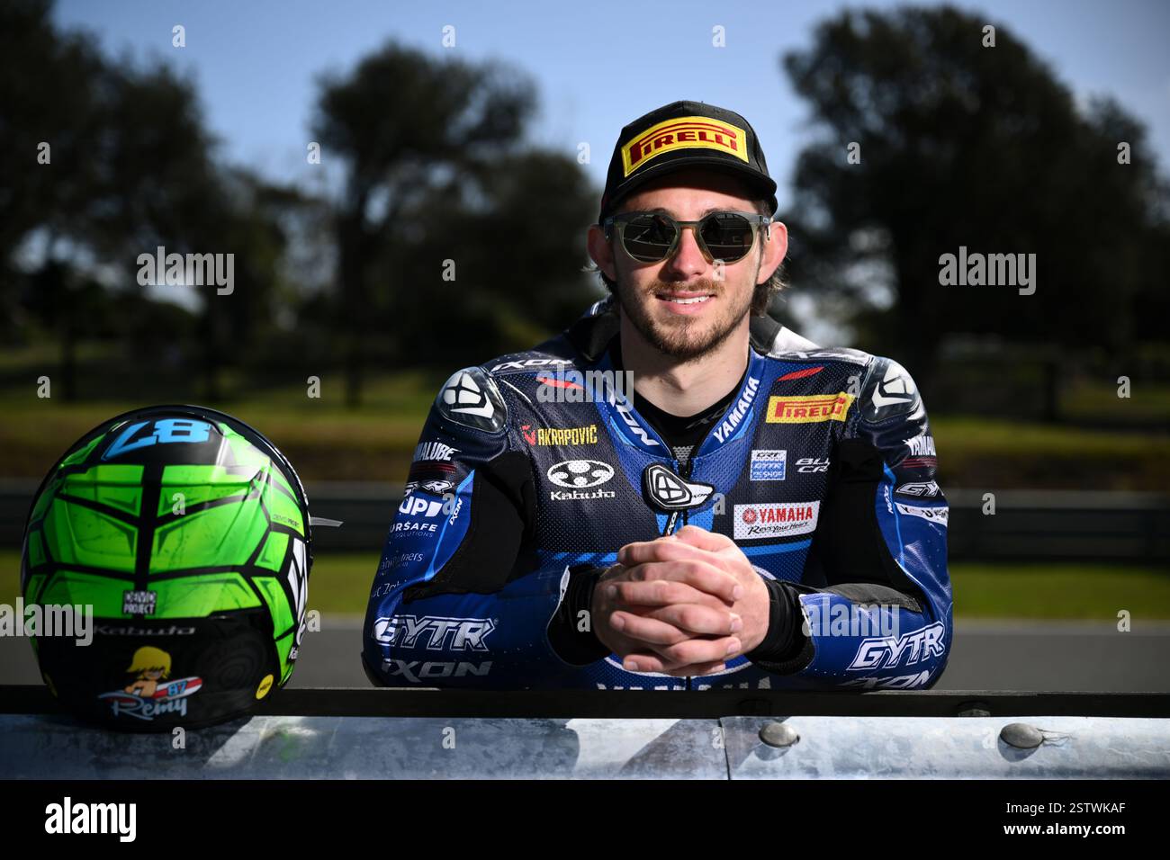 Phillip Island, Australia. 20th Feb, 2025. Australian rider Remy ...