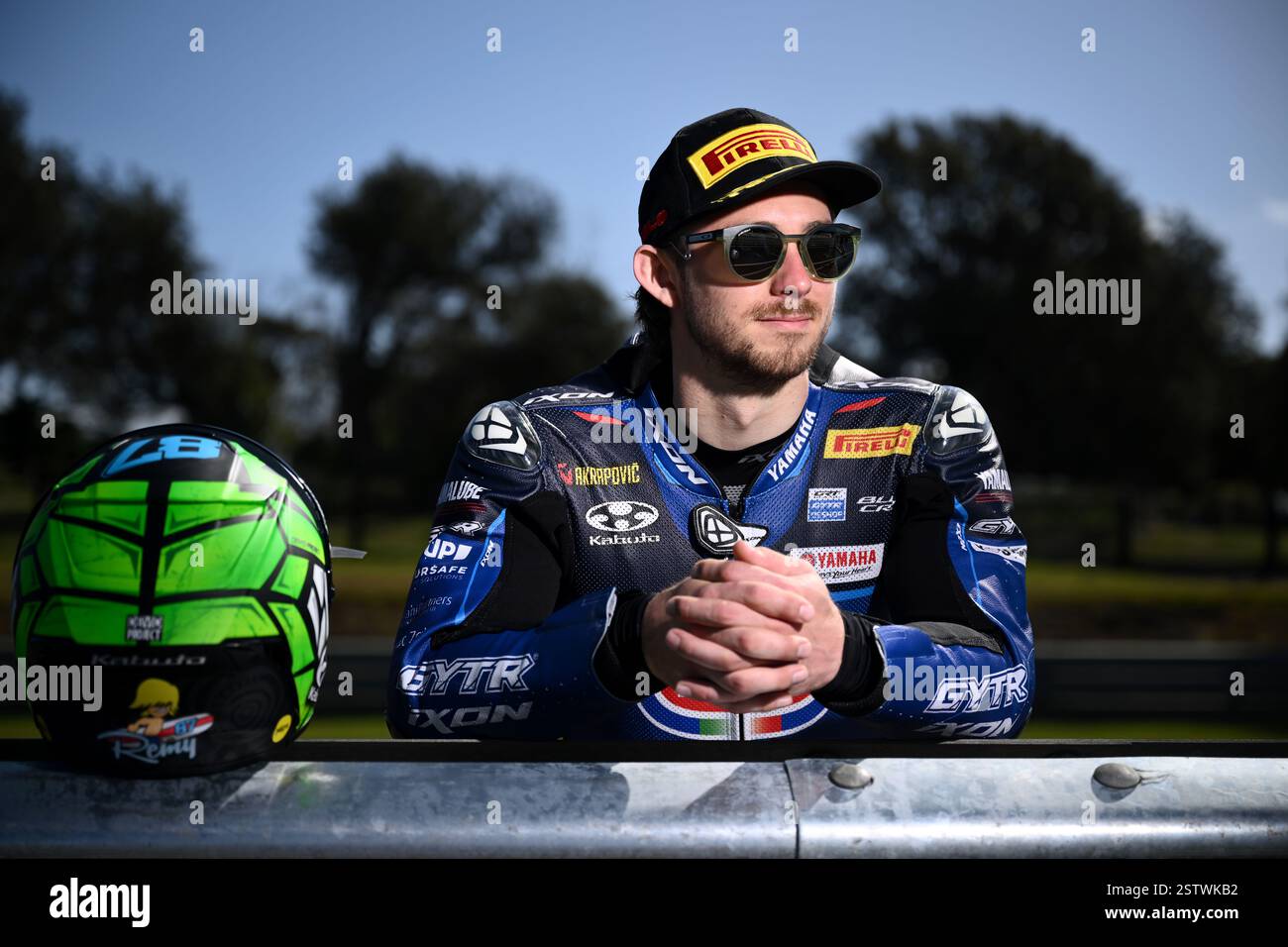 Phillip Island, Australia. 20th Feb, 2025. Australian rider Remy ...