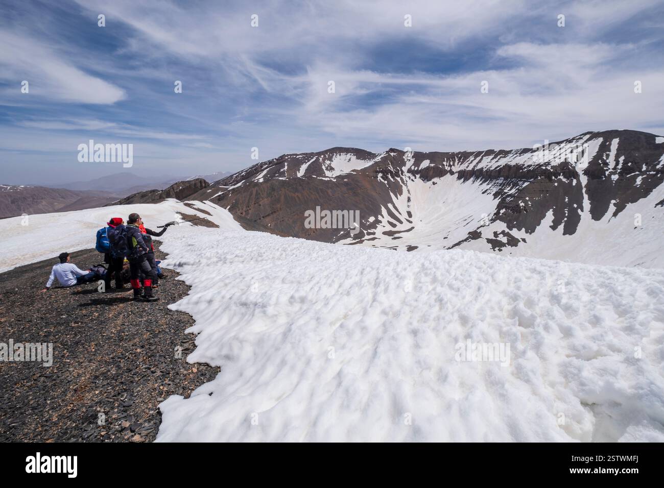 Atlas mountain range Stock Photo - Alamy