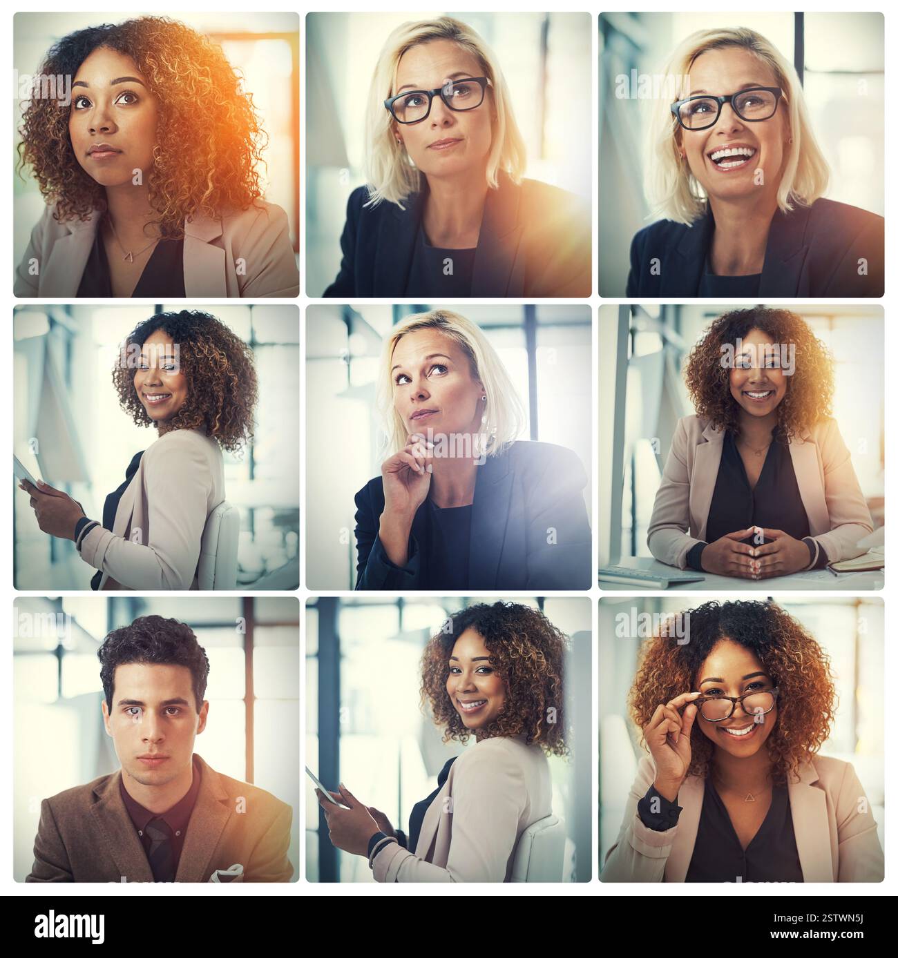 Experience in staff management Cut Out Stock Images & Pictures - Alamy