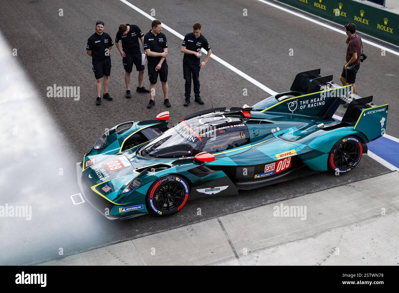 009 RIBERAS Alex (spa), SORENSEN Marco (dnk), DE ANGELIS Roman (can), Aston Martin THOR Team ...