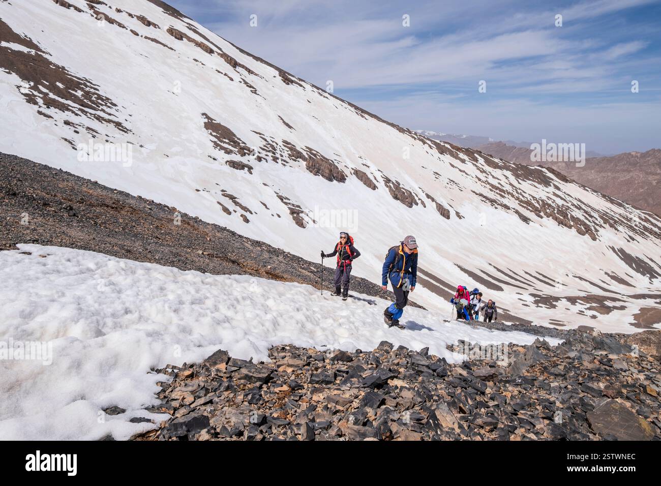 Atlas mountain range Stock Photo - Alamy