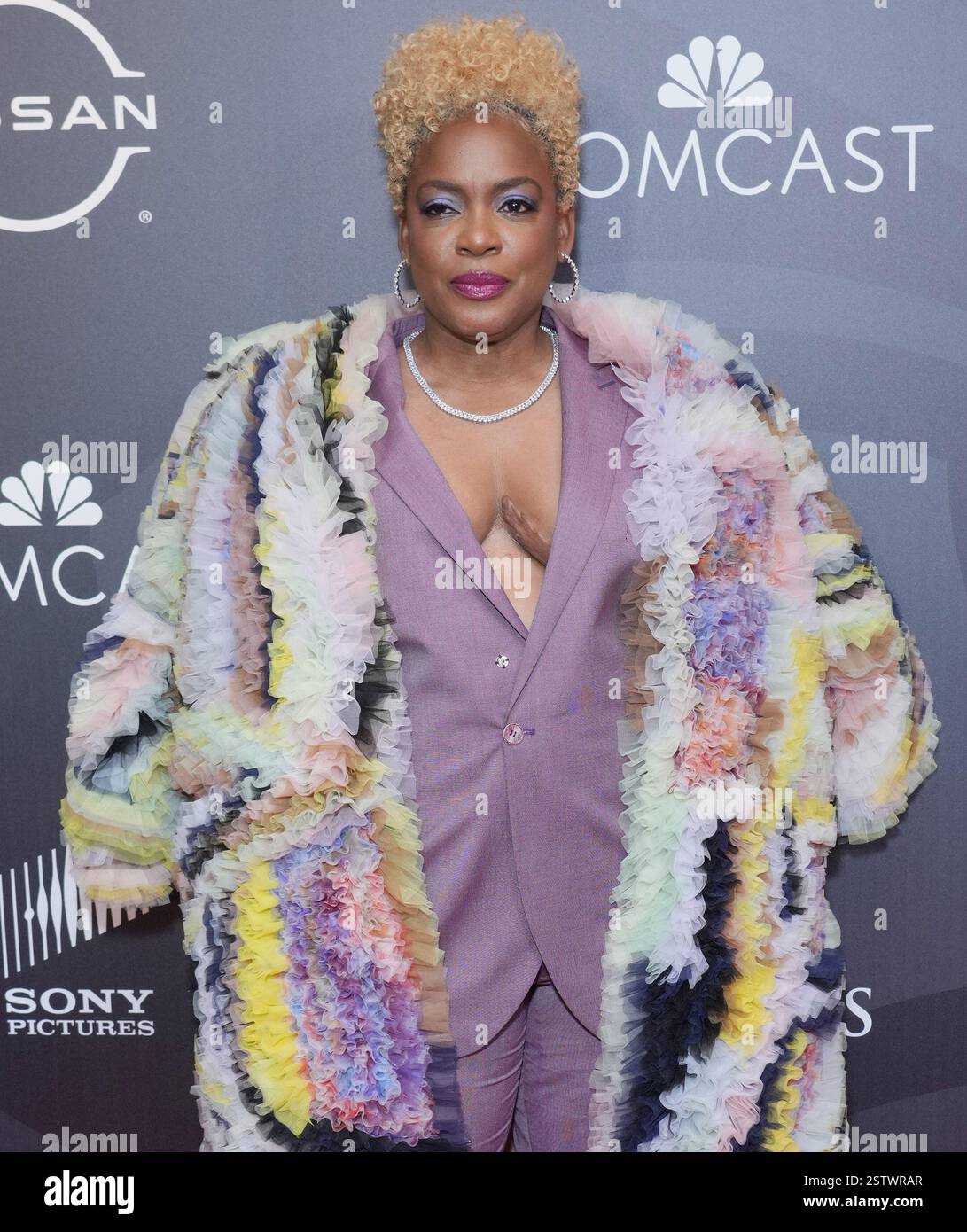 Los Angeles, USA. 19th Feb, 2025. Aunjanue Ellis-Taylor arrives at the ...