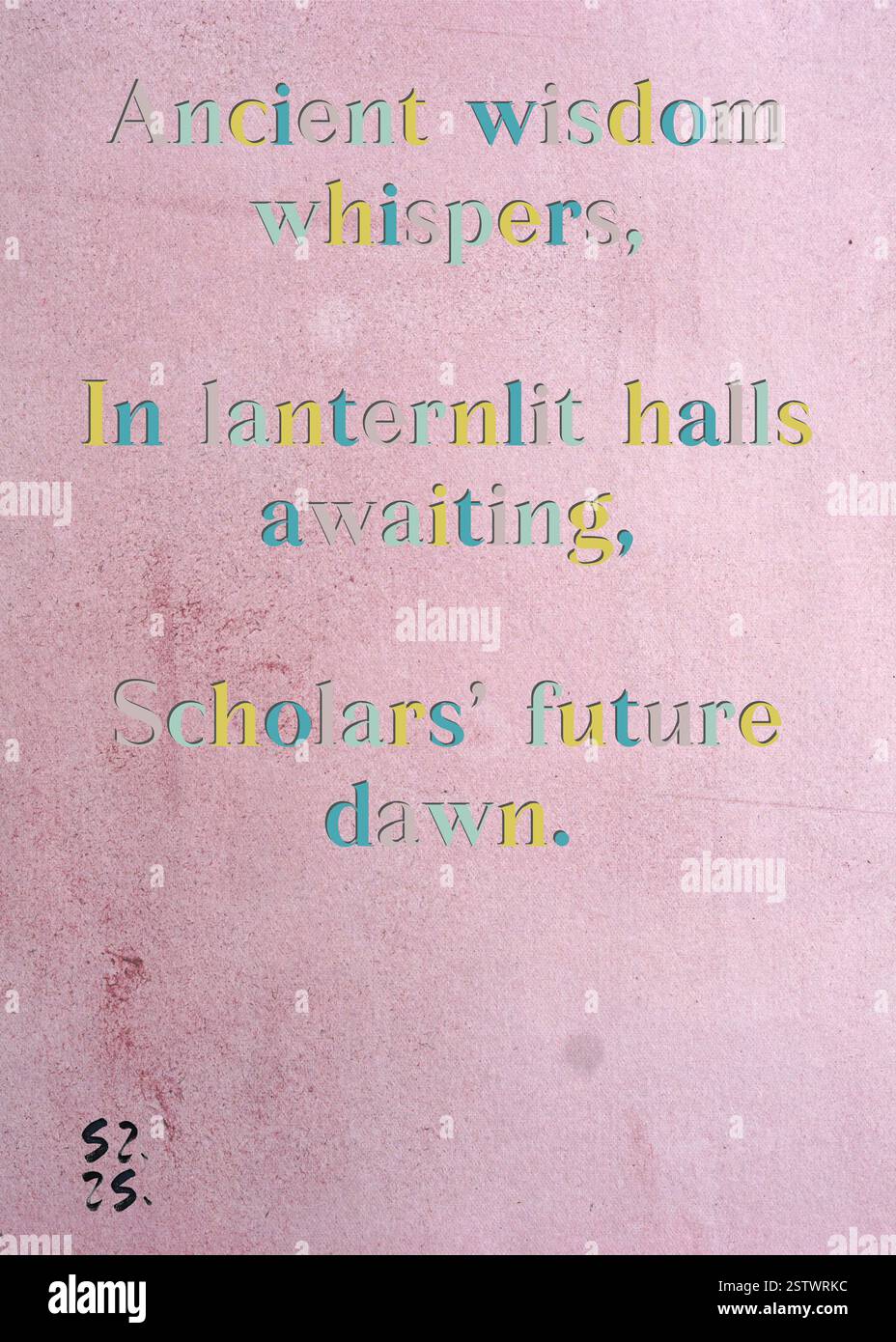 Ancient wisdom whispers, In lanternlit halls awaiting, Scholars' future ...