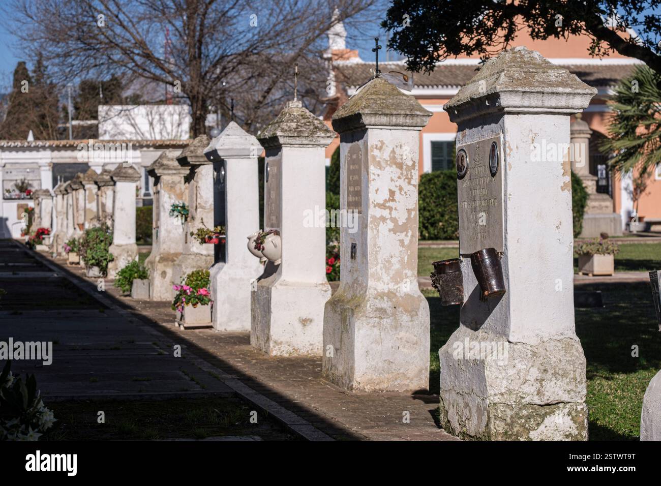 Inca municipal cemetery Stock Photo - Alamy