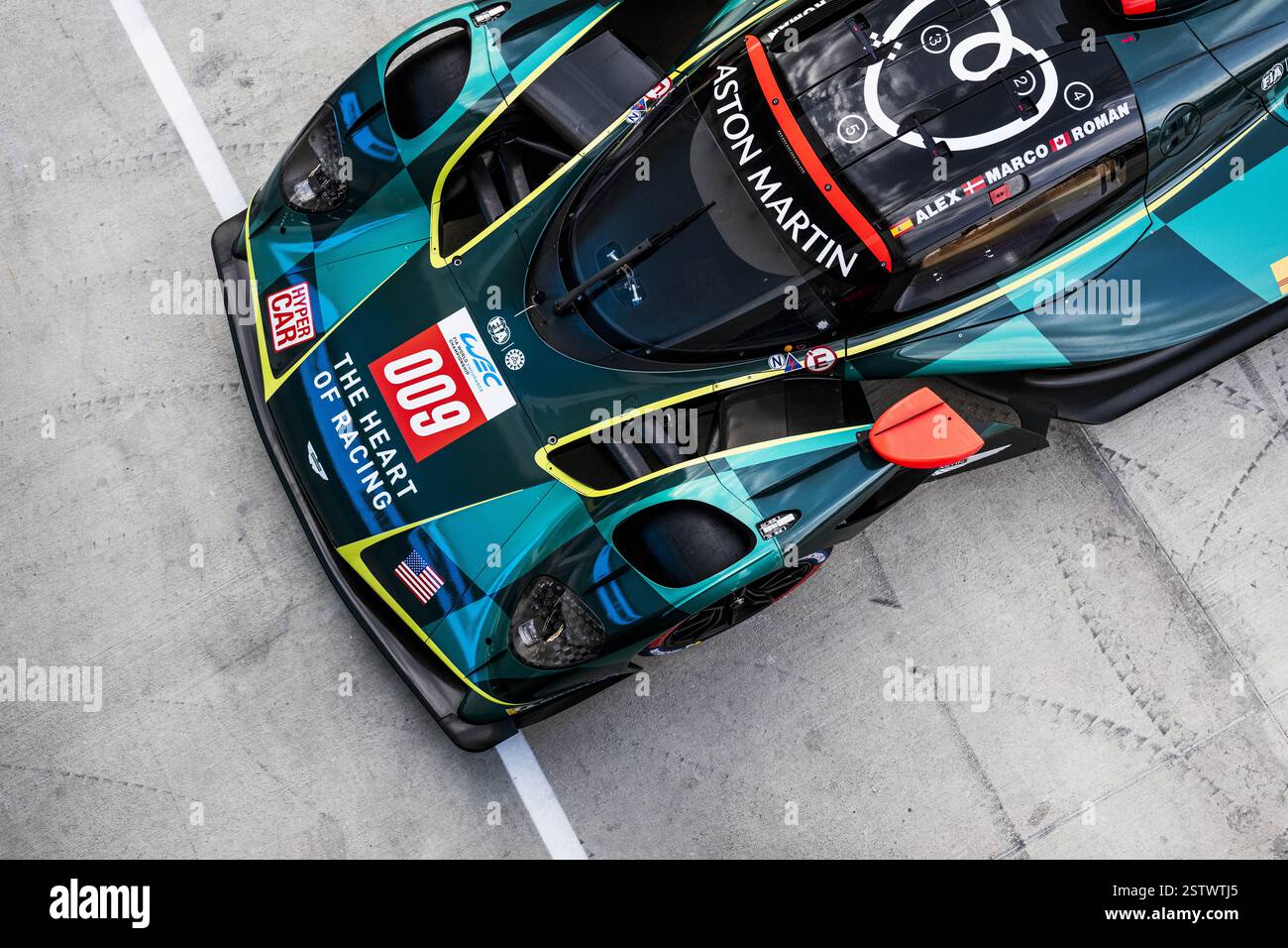 009 RIBERAS Alex (spa), SORENSEN Marco (dnk), DE ANGELIS Roman (can), Aston Martin THOR Team ...