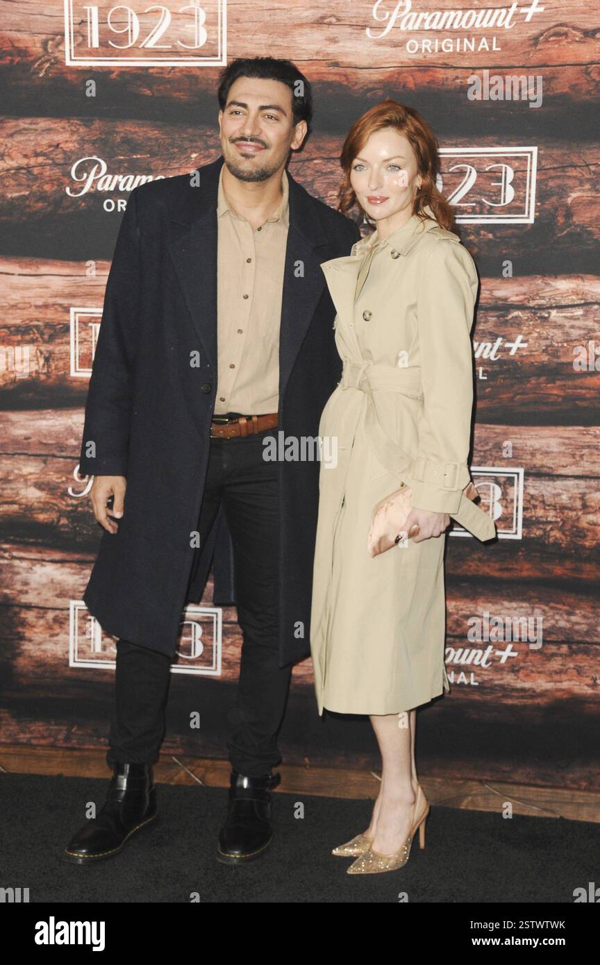 Alexander Wraith, Francesca Eastwood at arrivals for 1923 Season Two ...