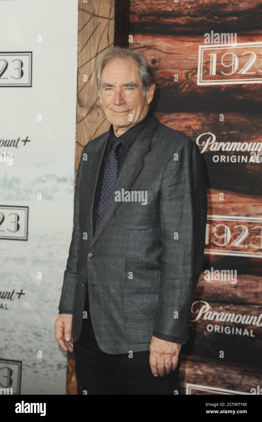 Ca. 19th Feb, 2025. Timothy Dalton at arrivals for 1923 Season Two ...