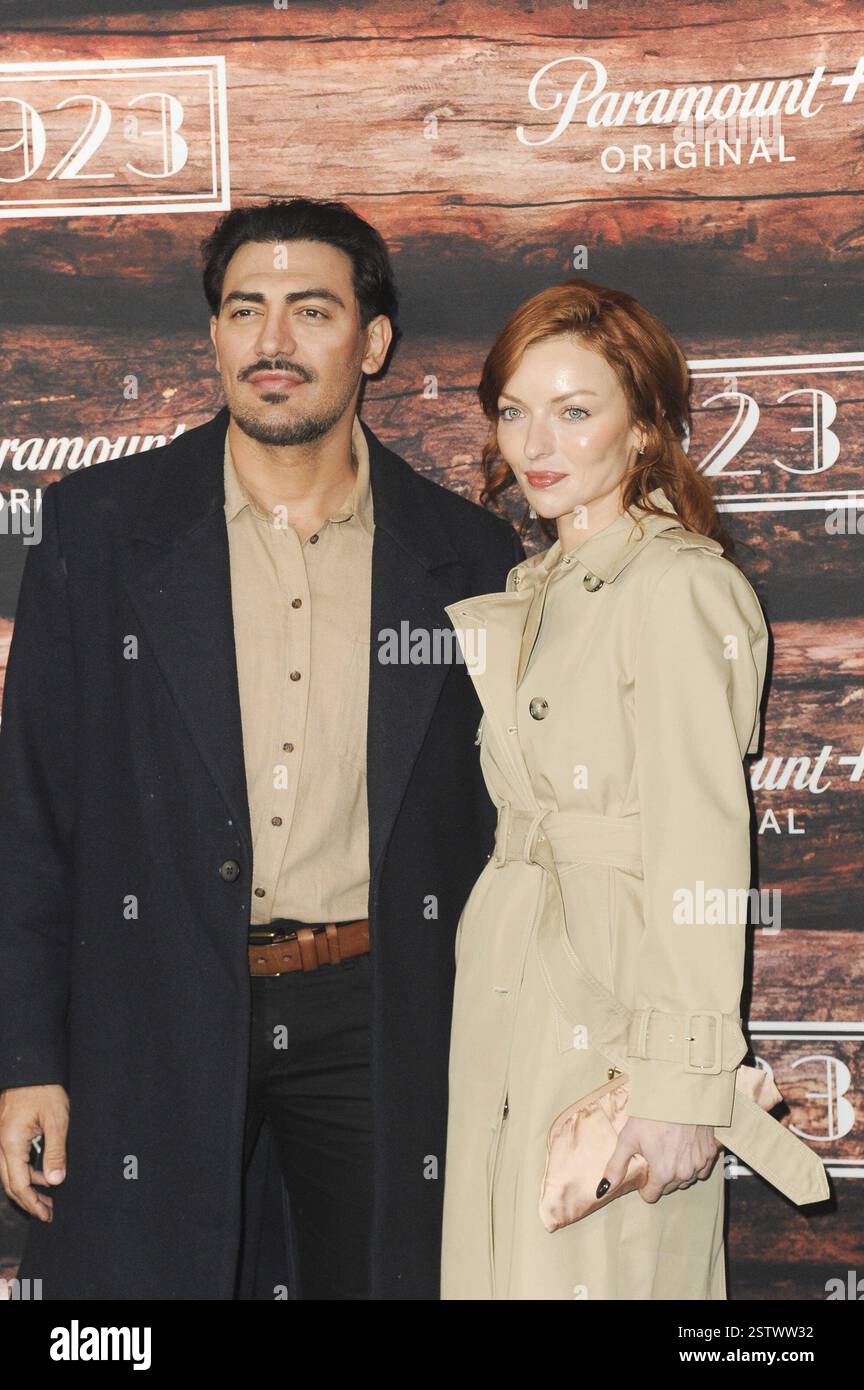 Alexander Wraith, Francesca Eastwood at arrivals for 1923 Season Two ...