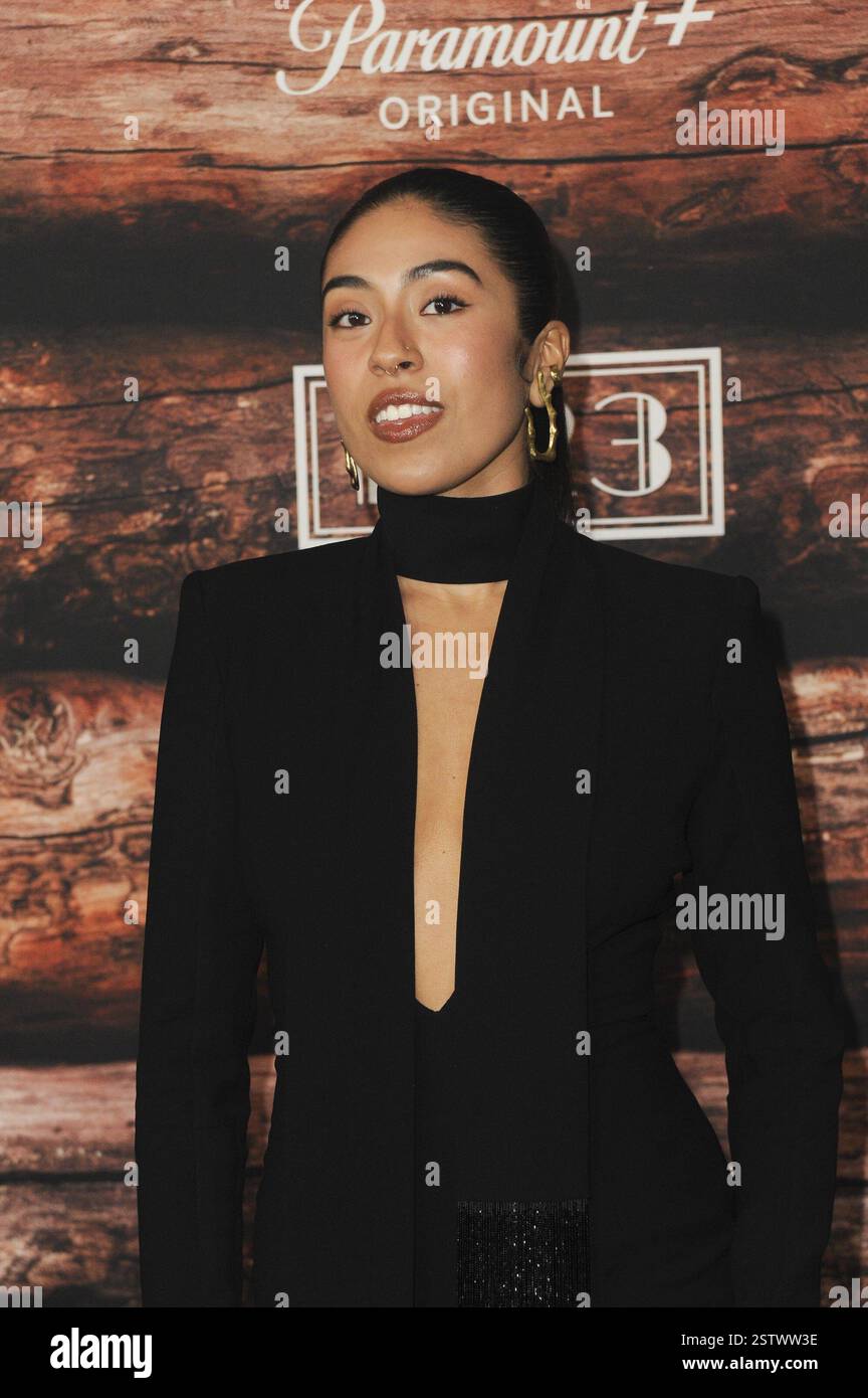 Aminah Nieves at arrivals for 1923 Season Two Premiere, Harmony Gold ...