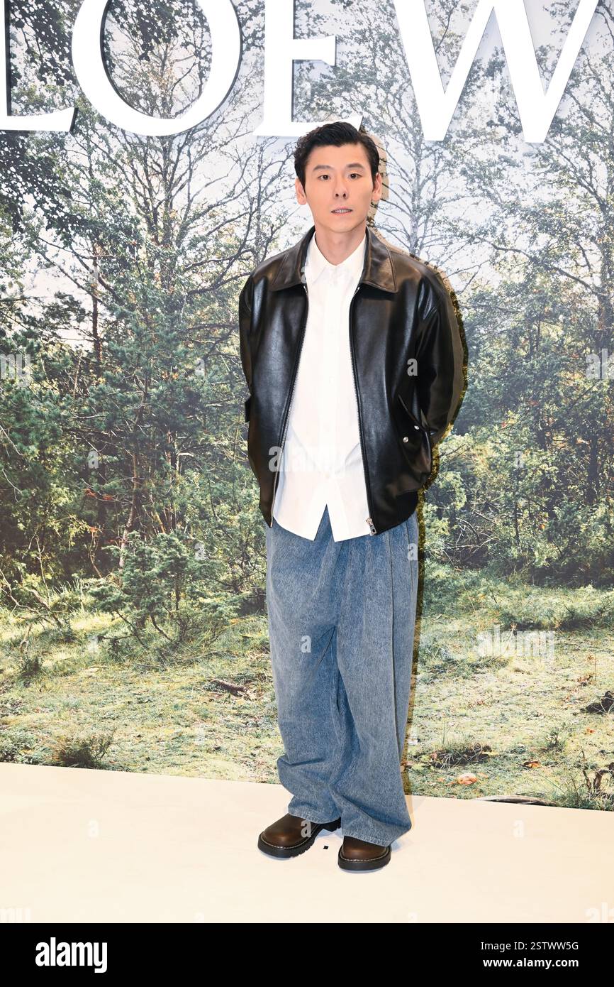 Chinese actor Jiang Qiming attends an activity in Shanghai, China, 18 ...
