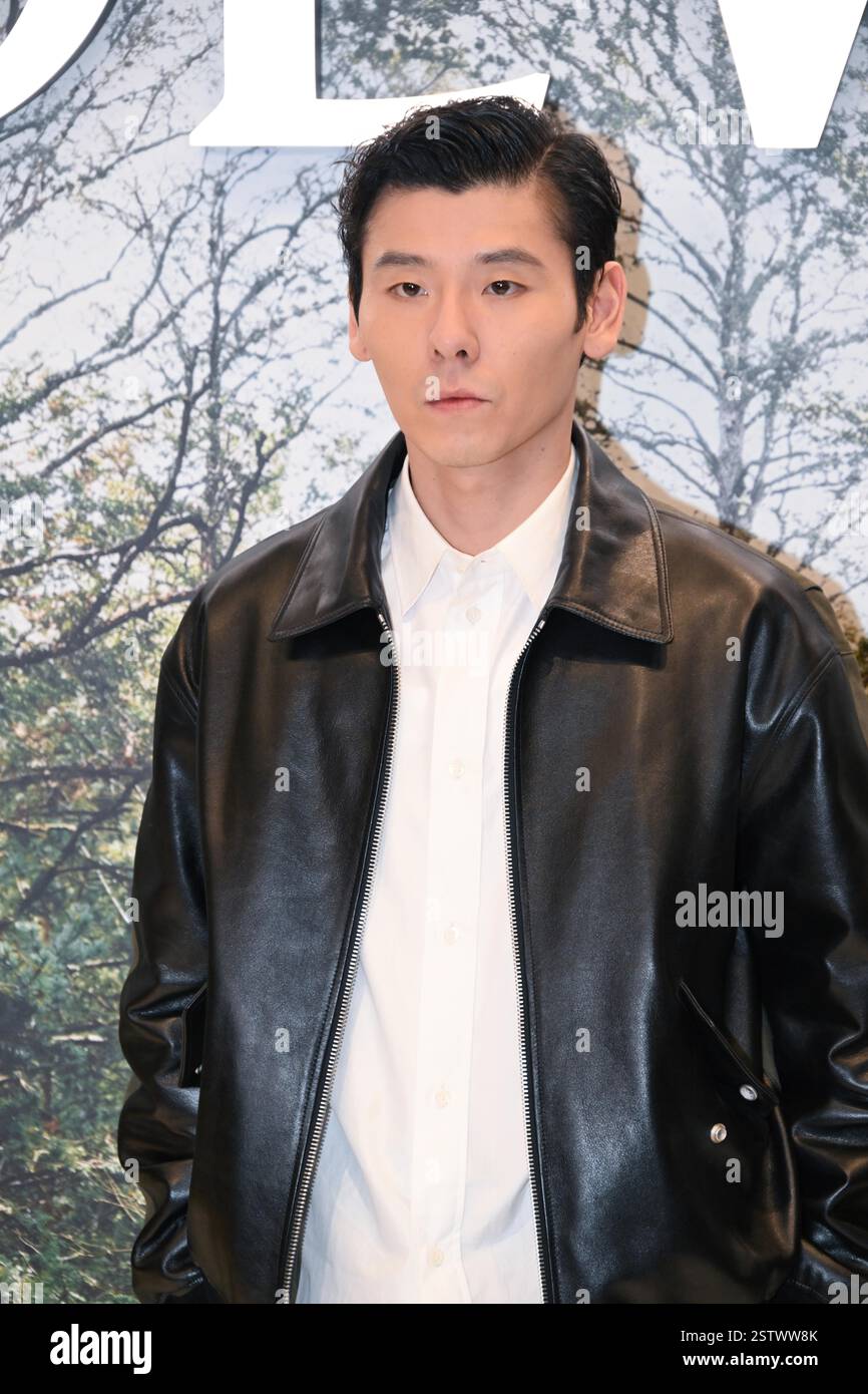 Chinese actor Jiang Qiming attends an activity in Shanghai, China, 18 ...