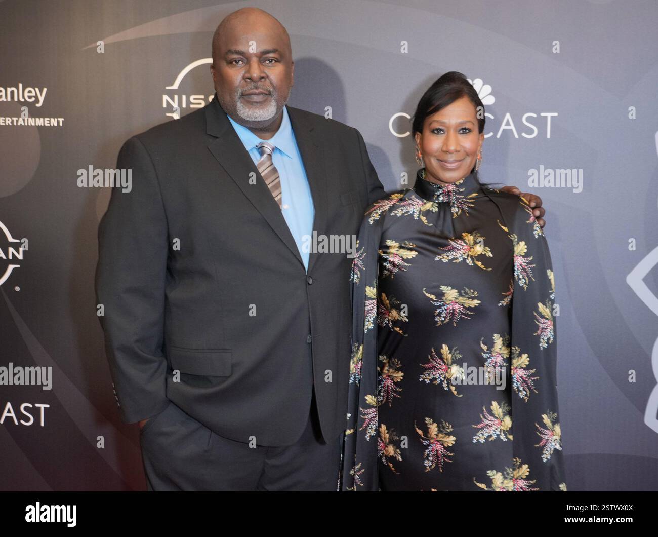 (L-R) Gil Robertson and Nicole Avant at the 16th Annual African ...