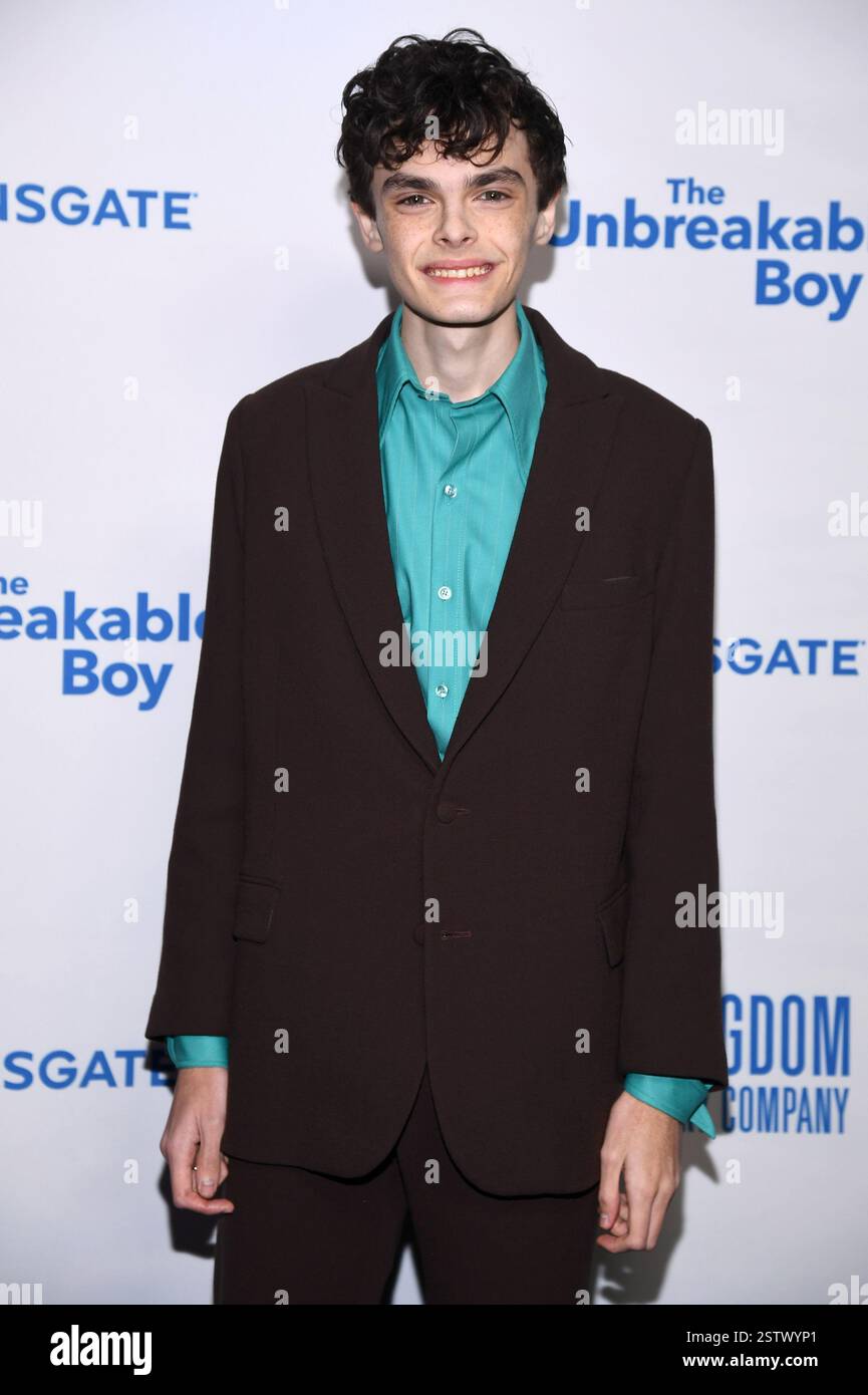 Jacob Laval attends Lionsgate's 'The Unbreakable Boy' New York Premiere ...
